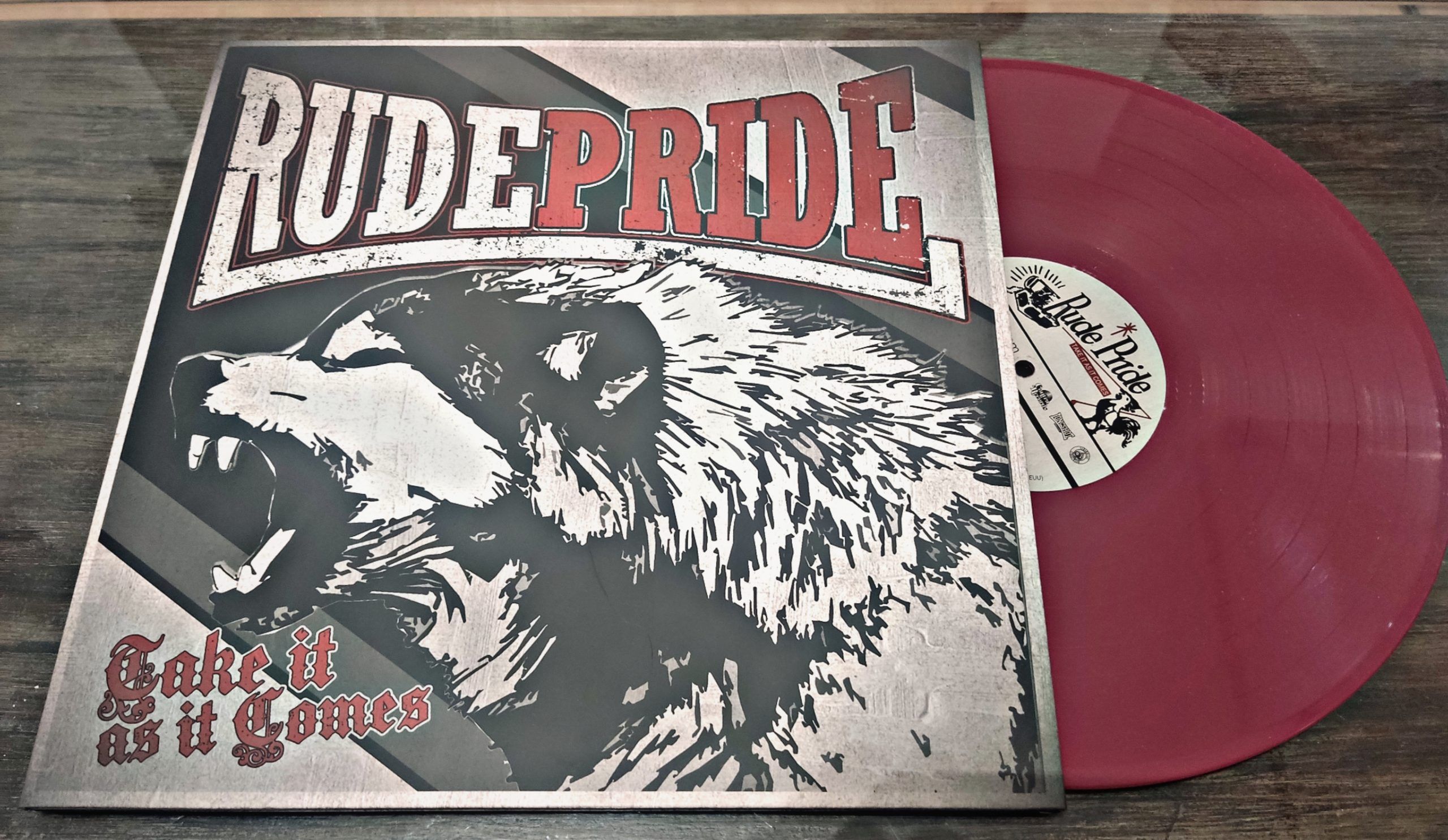 RUDE PRIDE – Take It As It Comes LP – HARDBLOOD